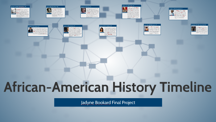 African-American History Timeline by Jadyne Bookard on Prezi