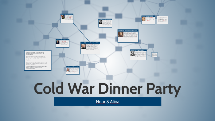 Cold War Dinner Party by Noor Sheikh