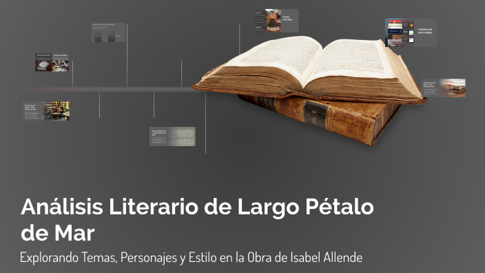 Análisis Literario de Largo Pétalo de Mar by Mikaela Morel chevillet on ...
