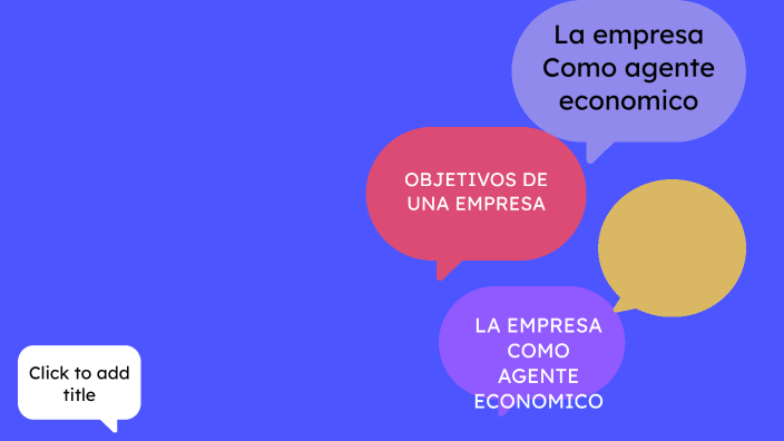 LA EMPRESA COMO AGENTE ECONOMICO by Mabel Apaza on Prezi