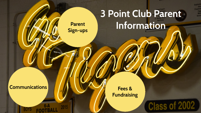 3 Point Club Parent Information 2022/23 by Katherine Markes on Prezi