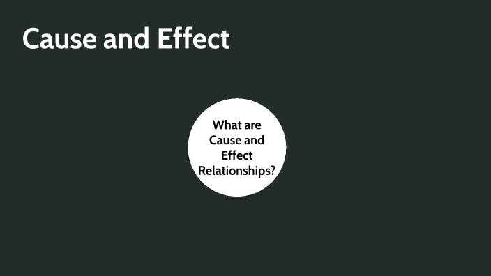 Cause and Effect by Taylor Moorer on Prezi