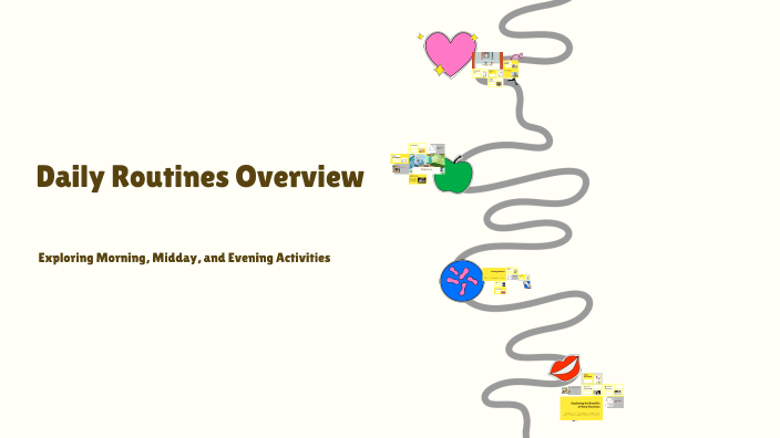 Daily Routines Overview by James Koval on Prezi