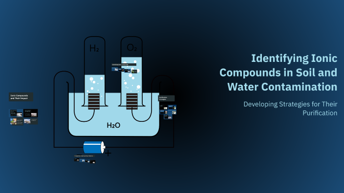 Identifying Ionic Compounds in Soil and Water Contamination by gulnoza ...