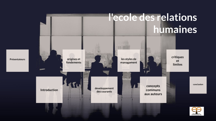 l'ecole des relations humaines by mans diop on Prezi