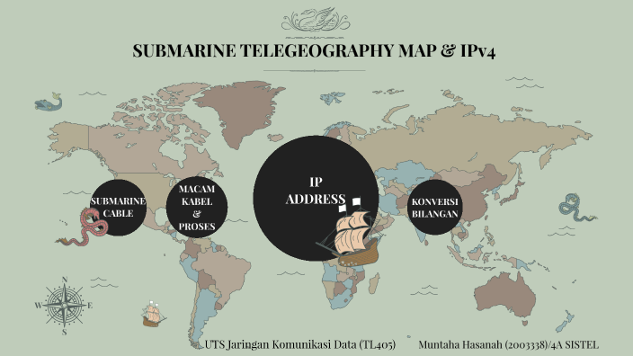 SUBMARINE TELEGEOGRAPHY MAP & IPv4 by Muntaha Hasanah on Prezi