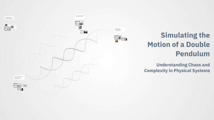 Simulating the Motion of a Double Pendulum by Rupinder Kaur on Prezi