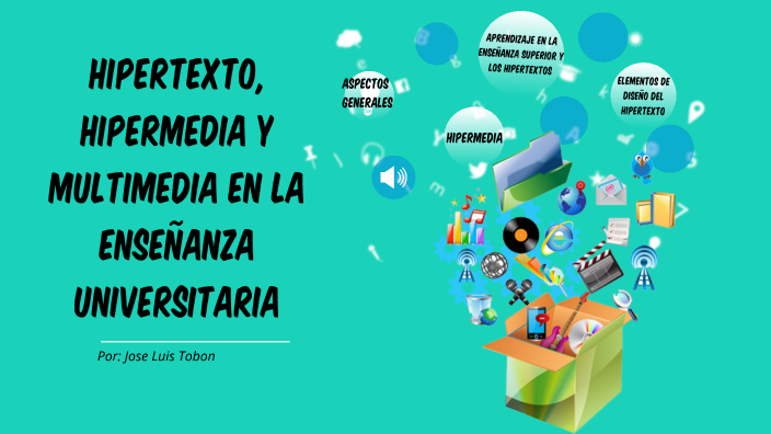 Hipertexto, hipermedia y multimedia en la enseñanza universitaria by ...