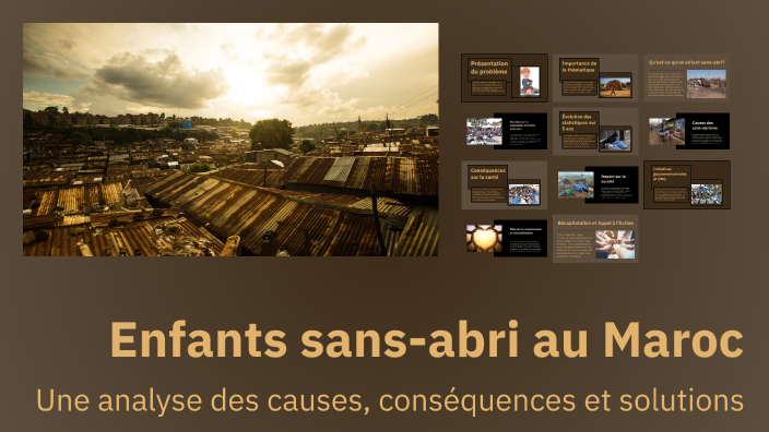Homeless children in morocco by Ikram Elhbibat on Prezi
