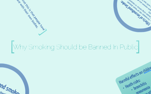 Why Smoking Should be Banned in Public by Caitlyn Lewis on Prezi