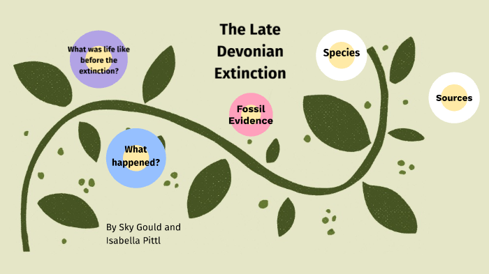 The Late Devonian Extinction by Sky Gould on Prezi