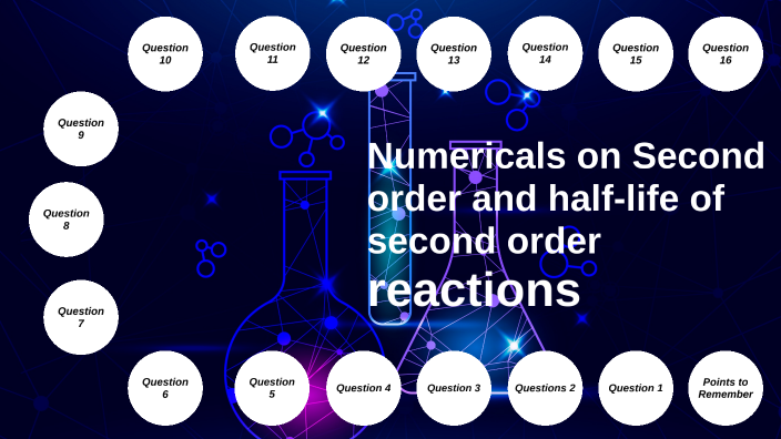 Numericals on Second order and half-life of second order reactions by ...