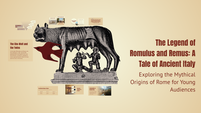 The Legend of Romulus and Remus: A Tale of Ancient Italy by Aarohi ...