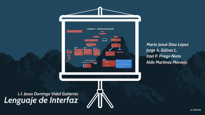 Unidad 3 - Modularización (Lenguaje de interfaz) by George Gálvez on Prezi