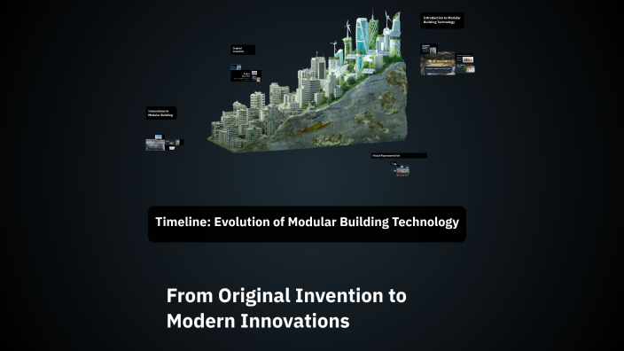 Timeline: Evolution of Modular Building Technology by Brandon Wright ...