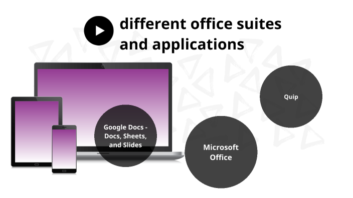 different office suites and applications by RÁVEN on Prezi