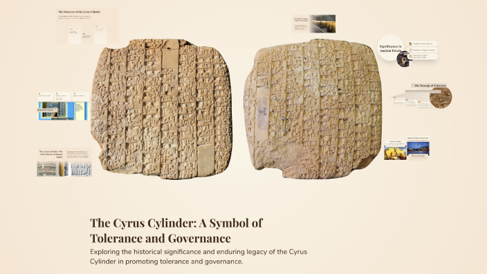 The Cyrus Cylinder: A Symbol of Tolerance and Governance by Kayden Lee ...