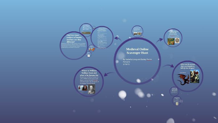 Medieval Online Scavenger Hunt by Bailey Perrin on Prezi