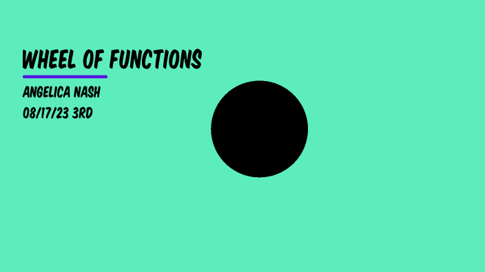 Wheel of functions by Angelica Nash on Prezi