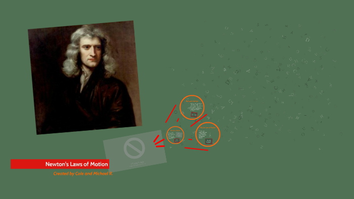 Newton's Laws of Motion by Michael Rondon on Prezi