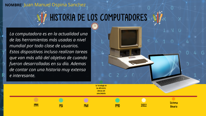 HISTORIA DE LOS COMPUTADORES Y EL SISTEMA BINARIO by Juan Manuel Ospina ...