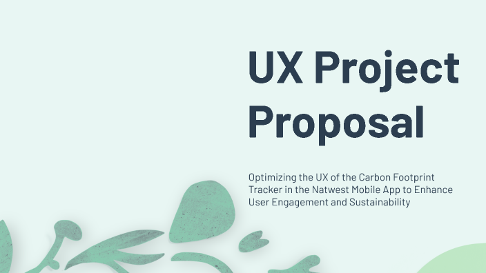 UX Project Proposal by Faheem Sufian on Prezi