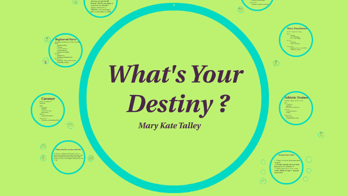 What's Your Destiny ? by Mary Kate Talley
