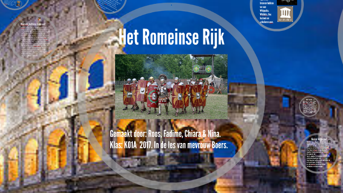 Het Romeinse Rijk by roos jansen on Prezi