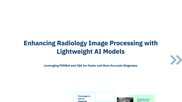 Enhancing Radiology Image Processing with Lightweight AI Models by m z ...