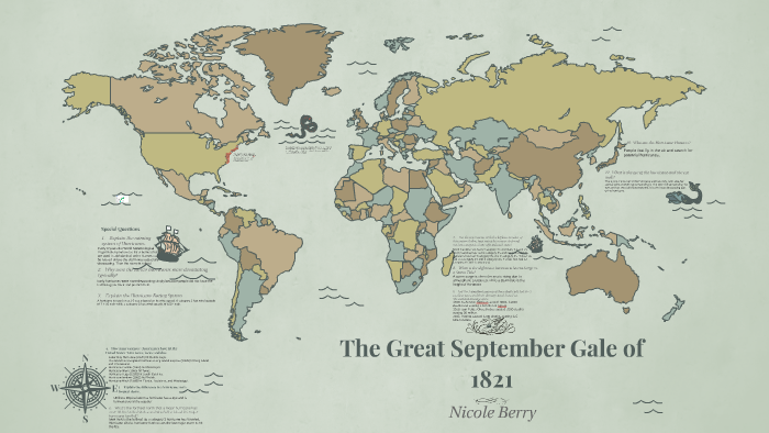 The Great September Gale of 1821 by Nicole Berry on Prezi