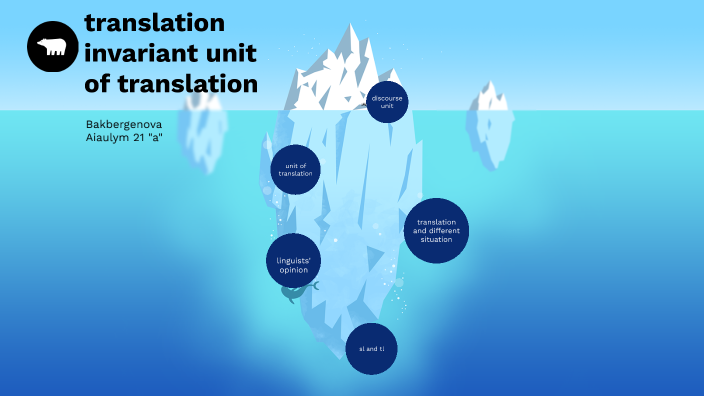 translation invariant unit of translation by Аяулым Бакбергенова on Prezi