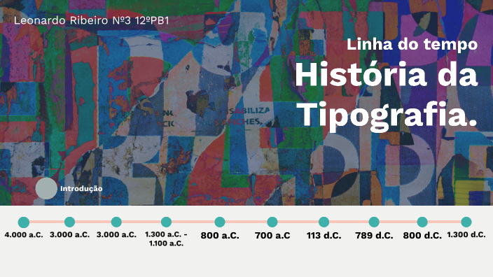 Timeline Tipografia by leomonizr on Prezi