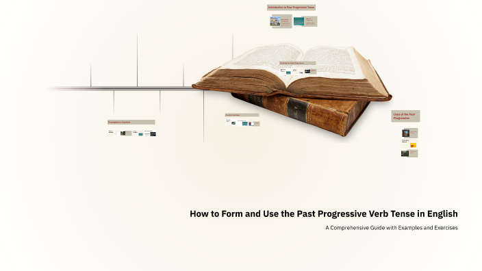 How to Form and Use the Past Progressive Verb Tense in English by Erick ...