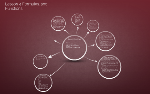 Lesson 4 Entering Worksheet formulas, applying functions, an by Obed ...