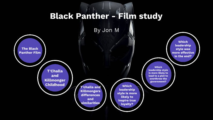 Black Panther Film Study by Jon Moulds