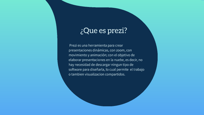 ¿Que es prezi? by maria jose Villota on Prezi