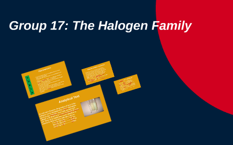 Group 17: The Halogen Family by taylor copeland on Prezi