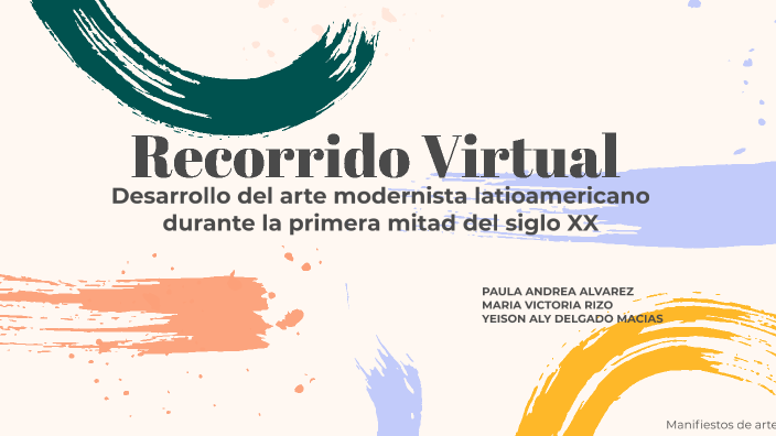 Recorrido Virtual: desarrollo del arte modernista latioamericano ...