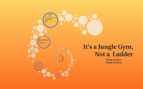 It's a jungle gym, not a ladder by Teshia Isackson on Prezi
