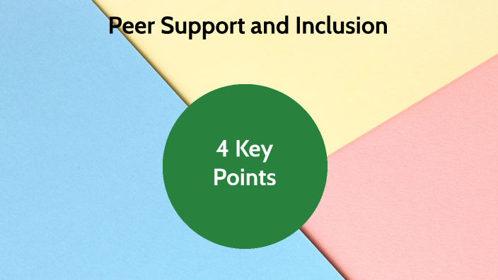 Peer Support and Inclusion by Janie Wilson on Prezi
