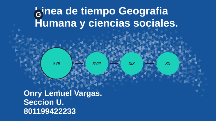 Linea de tiempo Geografia Humana y ciencias sociales. by Onry Lemuel ...