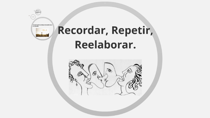 Recordar, Repetir, Reelaborar by Su Bel on Prezi