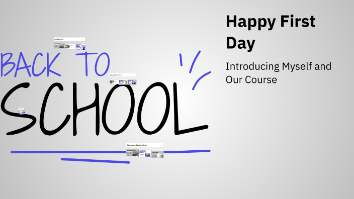 Happy First Day by Sydney Brown on Prezi