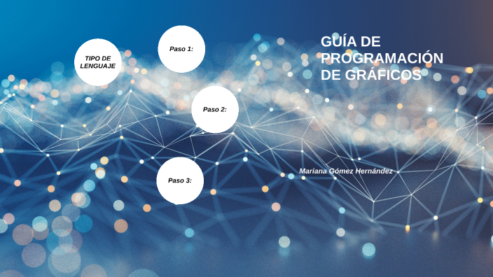 GUÍA DE PROGRAMACIÓN DE GRÁFICOS by Mariana Gómez on Prezi