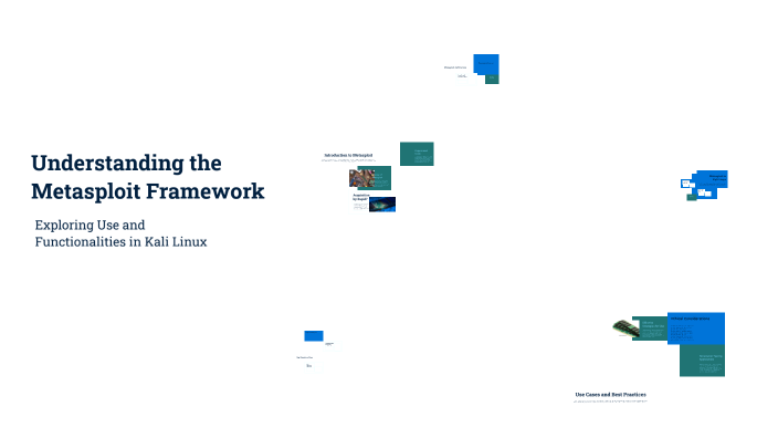 Understanding the Metasploit Framework by Ra Aa on Prezi