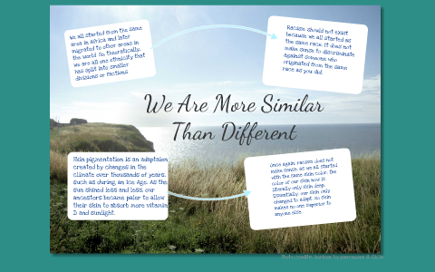 More Similarities Than Differences by Marina Latif on Prezi