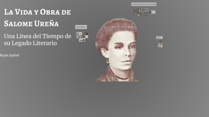 La Vida y Obra de Salome Ureña by RYAN DANIEL ACEVEDO TRINIDAD on Prezi