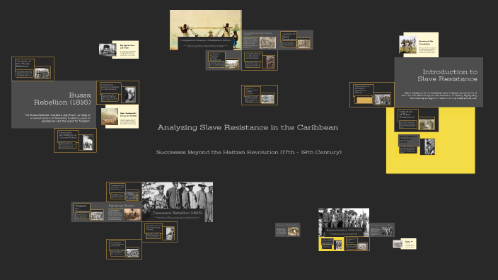 Analyzing Slave Resistance in the Caribbean by Gailea Gayle on Prezi