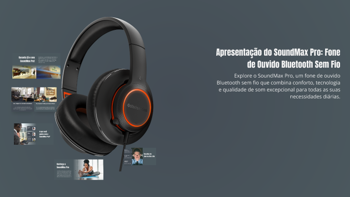 Apresentação do SoundMax Pro: Fone de Ouvido Bluetooth Sem Fio by ...
