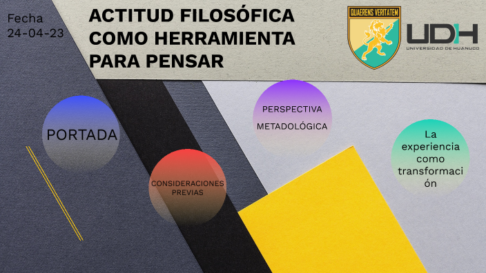 ACTITUD FILOSÓFICA COMO HERRAMIENTA PARA PENSAR by Marco Villanueva ...